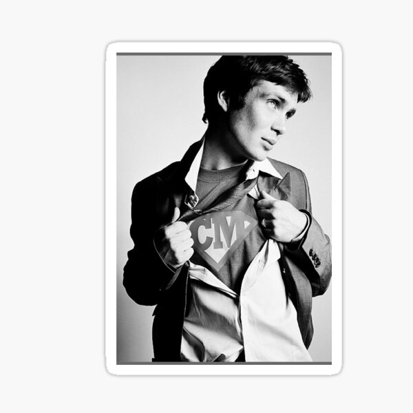 "cillian murphy" Sticker by BrendaBrigitte | Redbubble