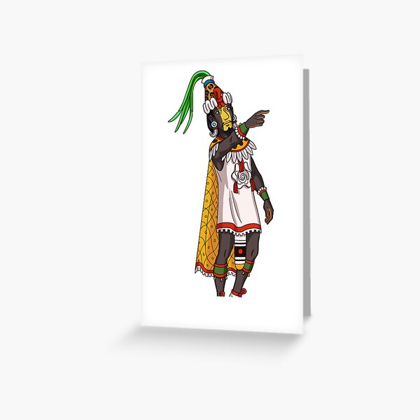 "Quetzalcoatl" Greeting Card for Sale by Rey-Tonatiuh | Redbubble