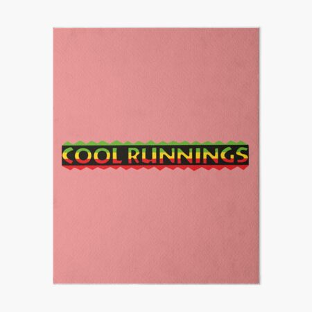 "Cool Runnings Logo " Art Board Print for Sale by PrimandParkerD ...