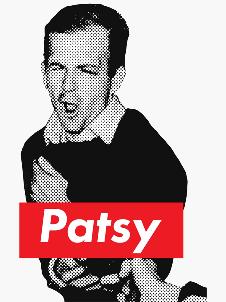 "Lee Harvey Oswald Patsy " Sticker by RudeCrudeUKs | Redbubble