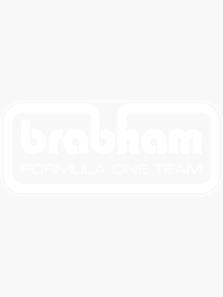 "Brabham Formula One Team logo 19734 - white print Essential T-Shirt ...