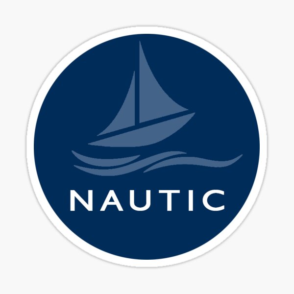 "Logo nautic, Yacht club" Sticker by MRosariaPrint | Redbubble