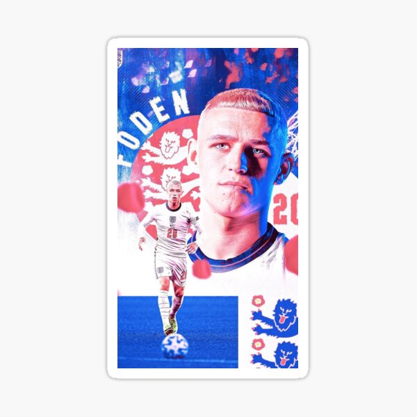 "Phil Foden" Sticker by Nunungnurkholik | Redbubble