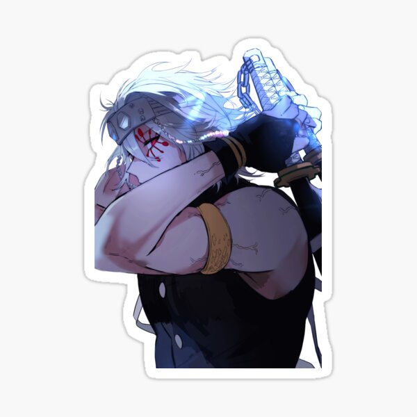 "Tengen Uzui - Kimetsu No Yaiba" Sticker von OtakuEmporium | Redbubble
