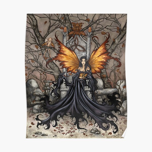 "Queen Mab" Poster for Sale by AmyBrownArt | Redbubble