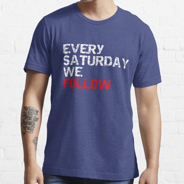 "Rangers FC, Every Saturday We Follow, Football Fan Gift, Glasgow" T ...