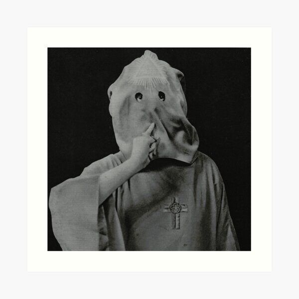 "Aleister Crowley Satanic Whispering Tumblr Aesthetic" Art Print for ...