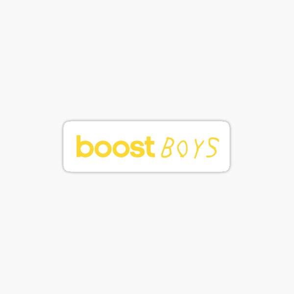 "Boost Boys " Sticker for Sale by boostboys | Redbubble