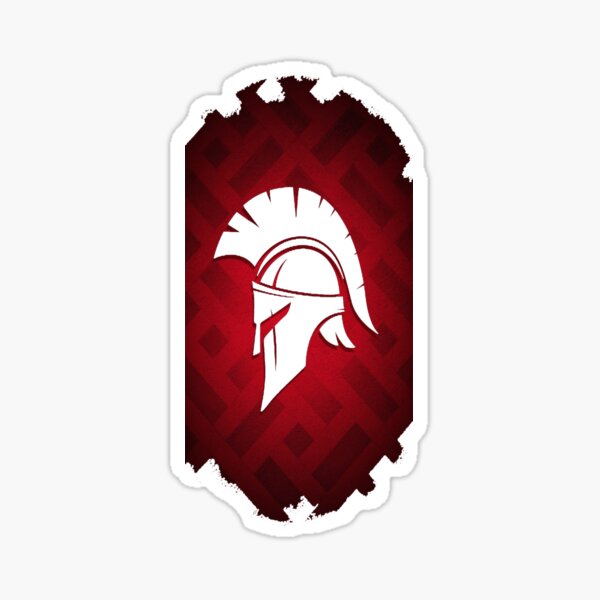 "Spartan " Sticker for Sale by Firetree | Redbubble