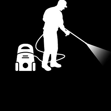 "pressure washing cleaner " Sticker for Sale by Shokybook | Redbubble