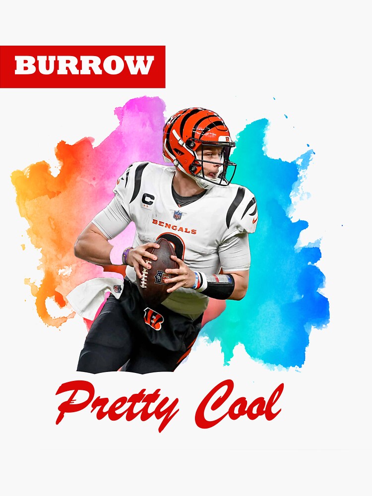 "Joe Burrow Sunglasses - bengals 2022" Sticker by MWINO | Redbubble