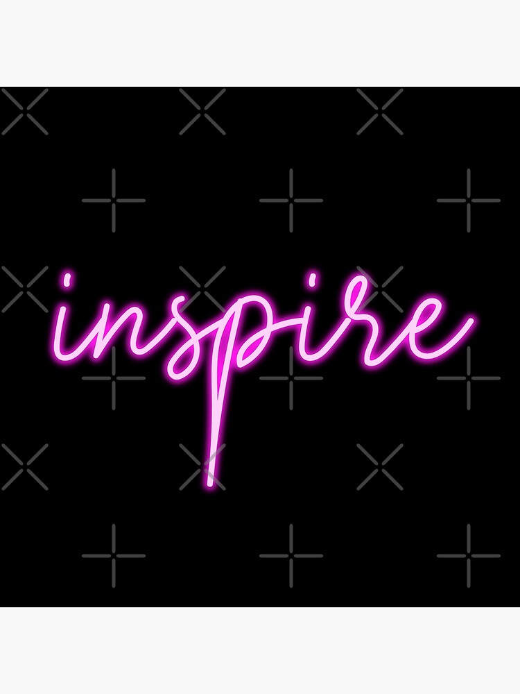 " Vintage Inspire Neon Typography " Poster for Sale by X-Trends | Redbubble