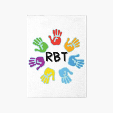 "RBT - Colorful hands - Applied Behavior Analysis - ABA - Behavioral ...