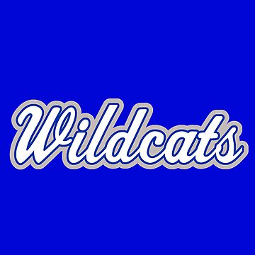 "Script Wildcats" Sticker for Sale by 23odz | Redbubble