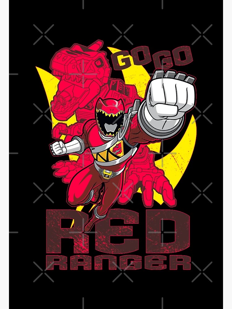 "Red Ranger" Poster for Sale by Ravensclaw3 | Redbubble