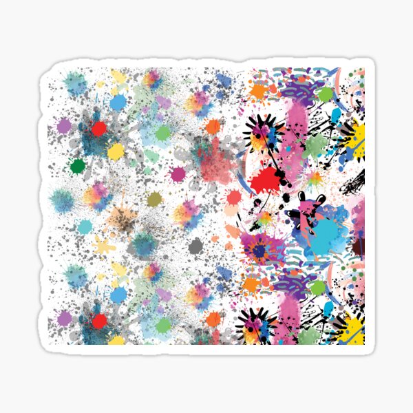 "Paint Stain" Sticker for Sale by bingoartist | Redbubble