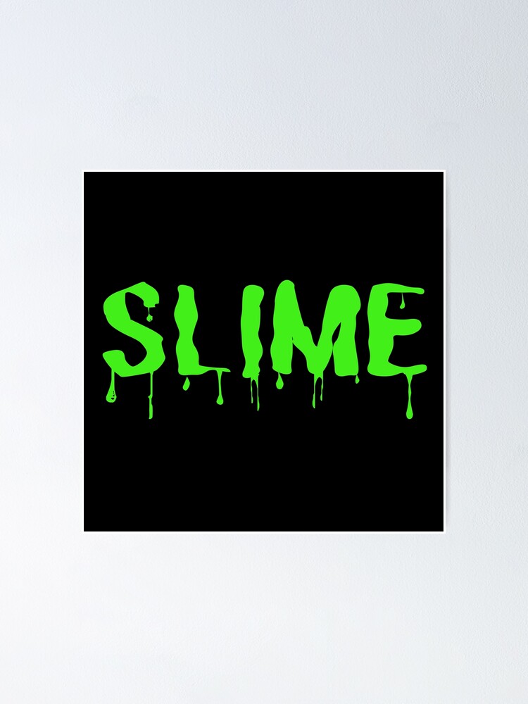 "Vintage Slime Bold Typography " Poster for Sale by X-Trends | Redbubble