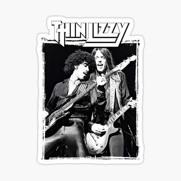"Thin Lizzy " Sticker for Sale by BlingCraze7 | Redbubble