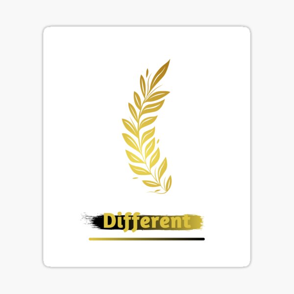 "beauty and difference" Sticker by DD88DD | Redbubble