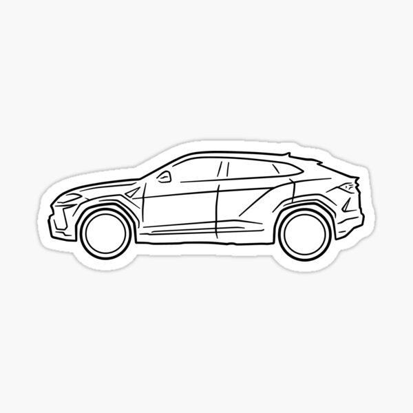 "Urus" Sticker by AutoClub | Redbubble