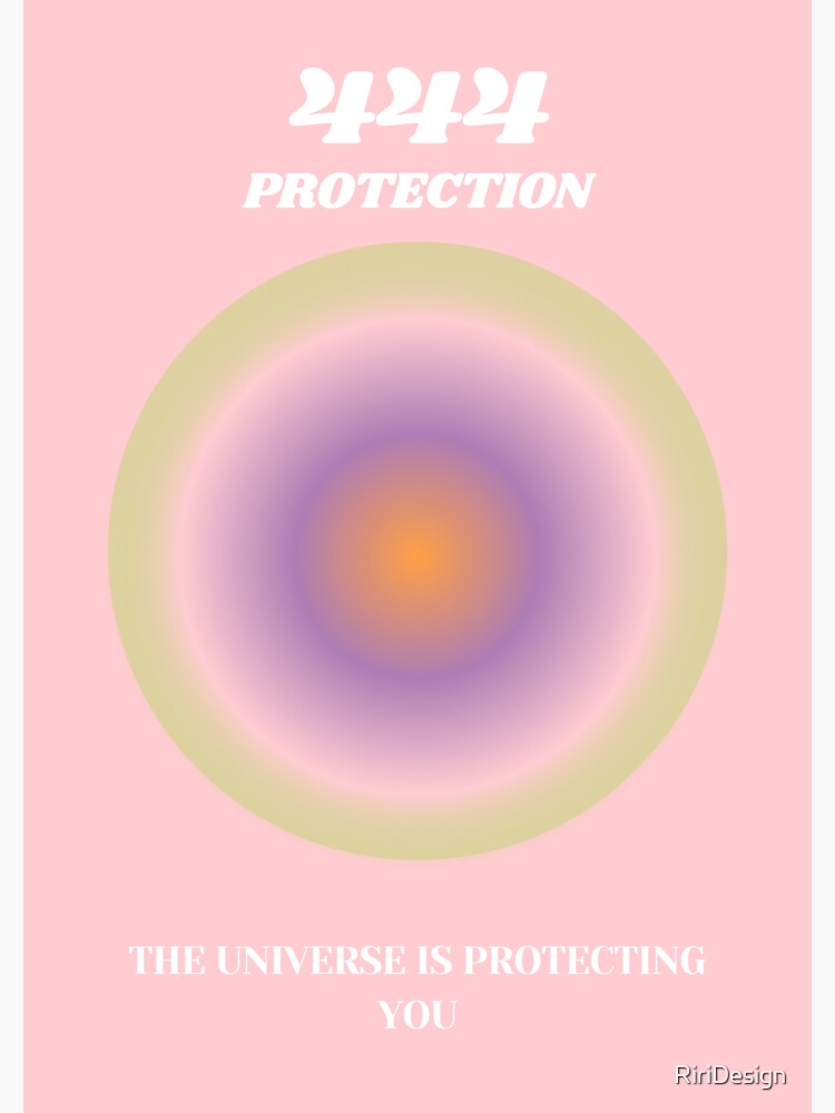 "444 pink angel number" Sticker by RiriDesign | Redbubble