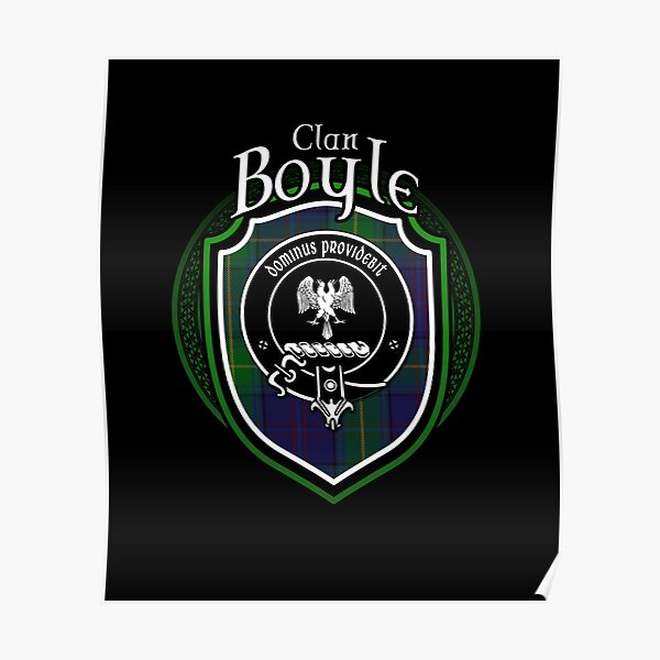 Póster «Cresta del clan Boyle, regalos de la familia escocesa Boyle ...