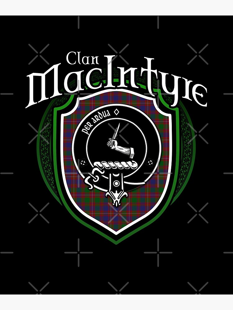 Lámina fotográfica «Cresta del clan MacIntyre, regalos de la familia ...