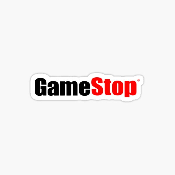 "GameStop logo - No subtle title - High quality" Sticker by AdamRael ...