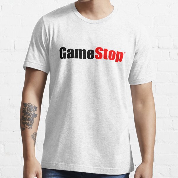 "GameStop logo - No subtle title - High quality" T-shirt for Sale by ...