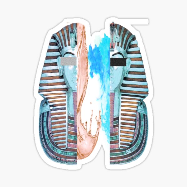 "Tutankhamun" Sticker for Sale by cheyas | Redbubble