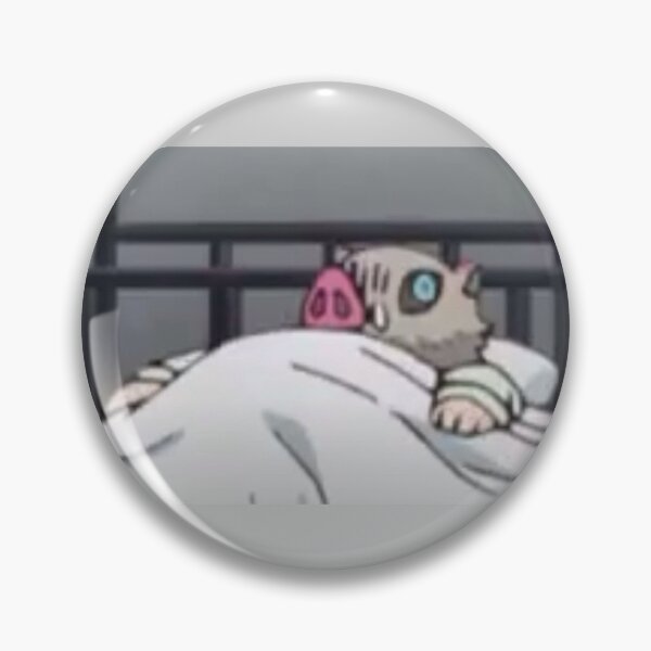 "Demon Slayer Inosuke Hashibira Sleep Meme" Pin by juberoni | Redbubble