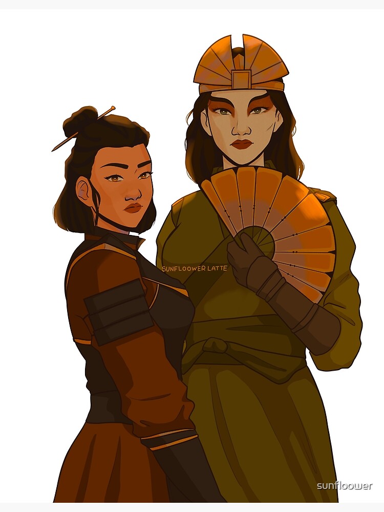 "Rangi and Kyoshi" Poster for Sale by sunfloower | Redbubble