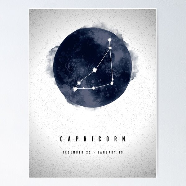 "The Capricorn Zodiac – Star Sign Constellation Astrology– Capricorn ...
