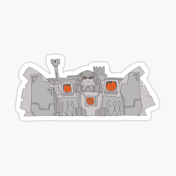 "Megs our MTMTE Megatron" Sticker for Sale by megatronfangirl | Redbubble