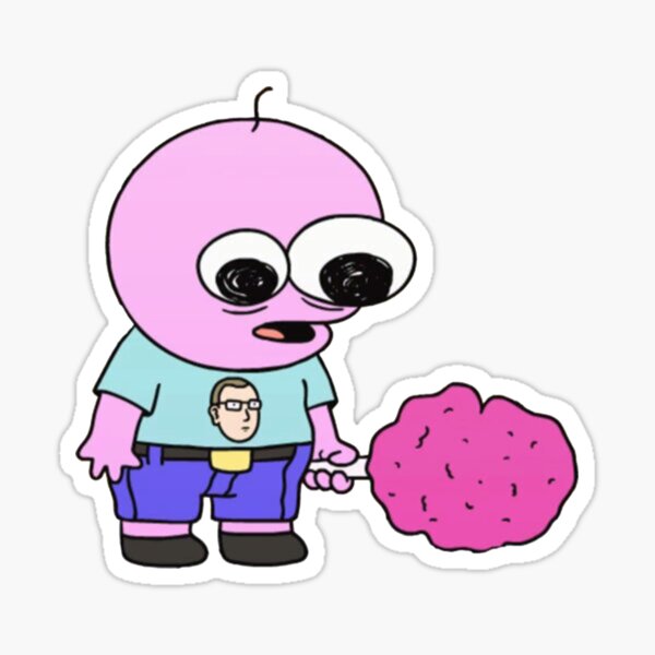 "Smiling Friends" Sticker for Sale by ArtCredible | Redbubble