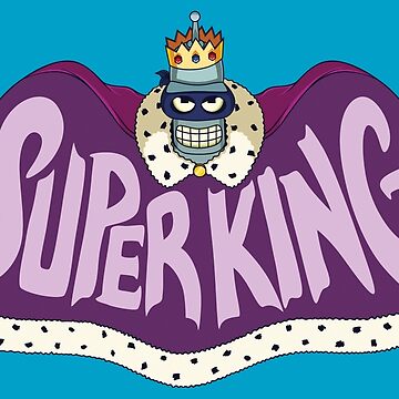 "Super King" Sticker for Sale by JCJows | Redbubble