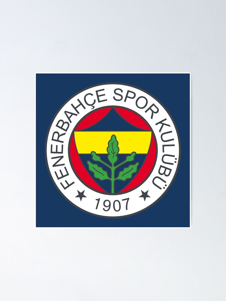 "Fenerbahce Turkish Football Sports Fans Fener Istanbul" Poster for ...