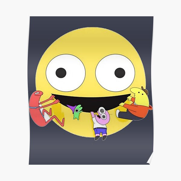 "Smiling Friends" Poster for Sale by ArtCredible | Redbubble