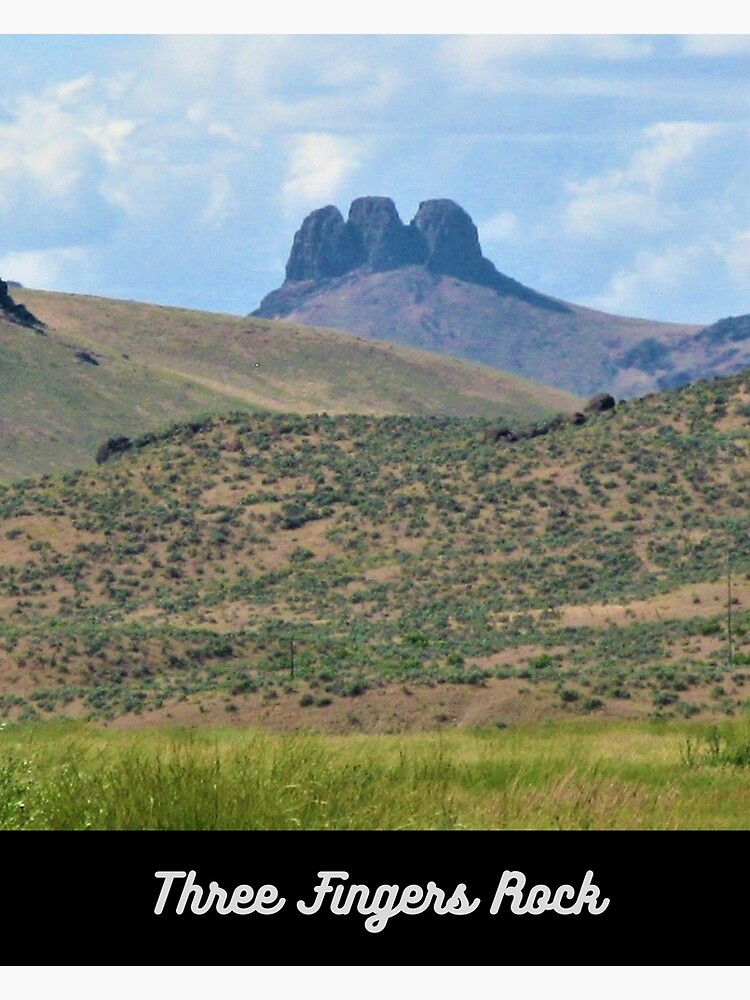 "Three Fingers Rock" Poster for Sale by dreamerv3 | Redbubble