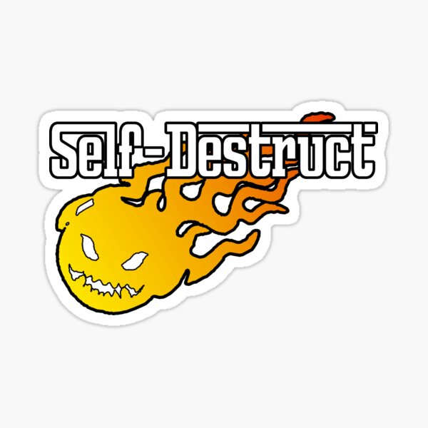 "Self-Destruct (final fantasy bomb)" Sticker for Sale by Astral1s ...
