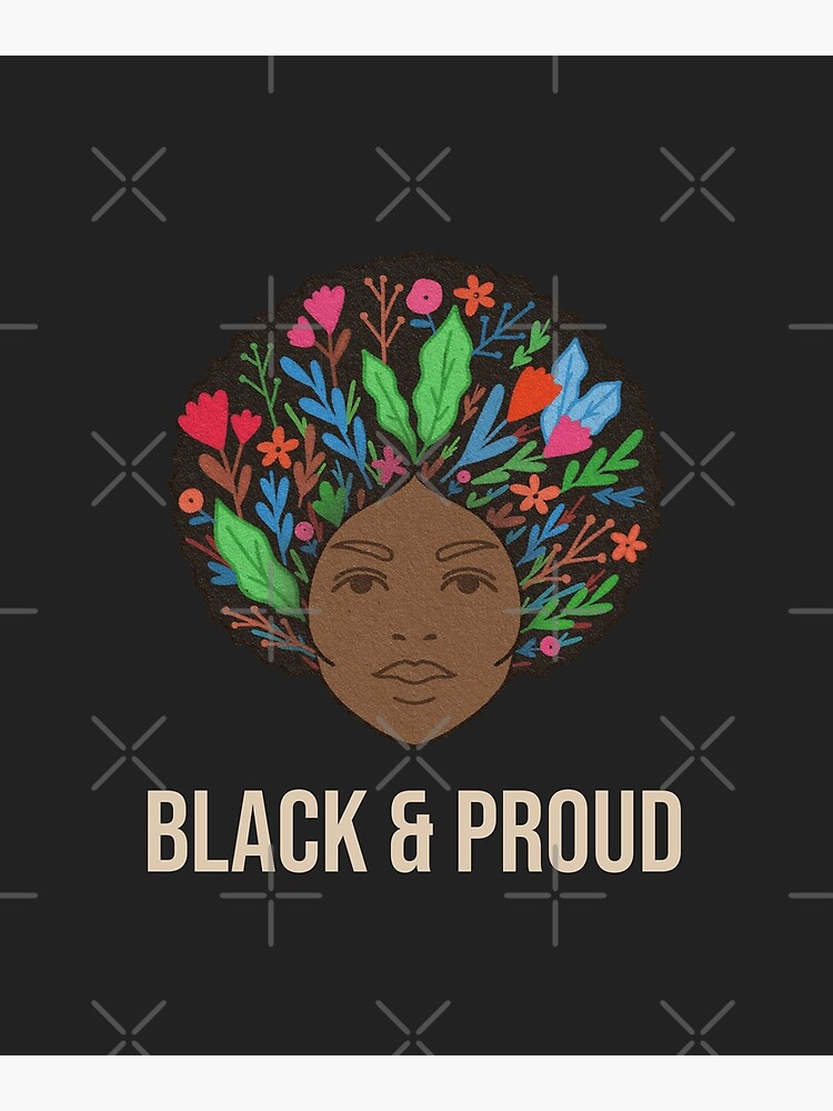 "Black and Proud | Black History Month" Poster for Sale by art-fox ...