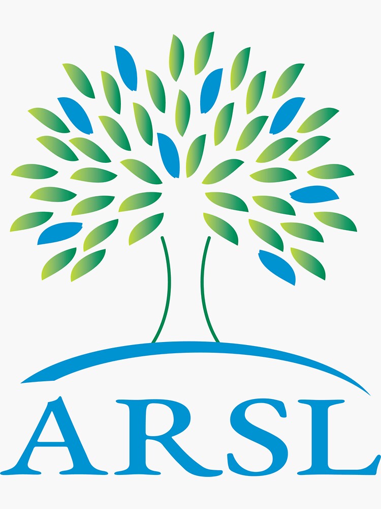 "ARSL Acronym Logo" Sticker for Sale by ARSLStore | Redbubble