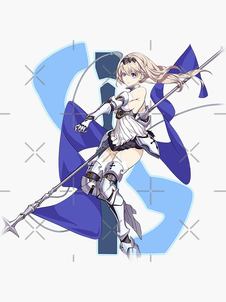 "Honkai impact Model sheet Character" Sticker for Sale by Monalisa1334 ...