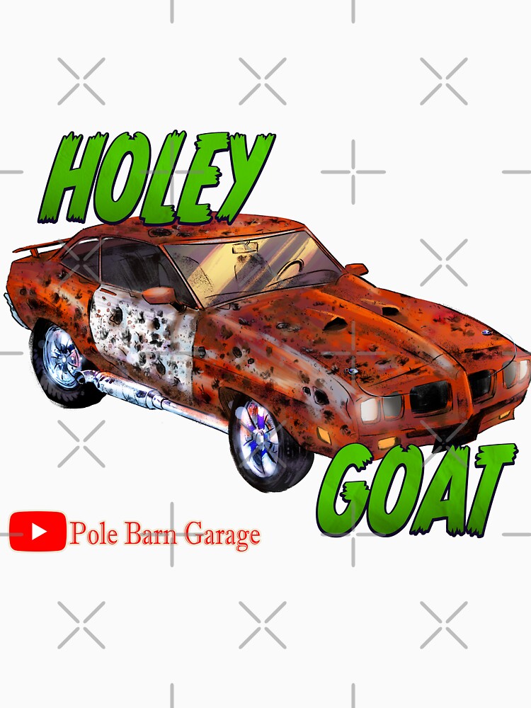 "The Holey Goat" T-shirt for Sale by MiriamCooperArt | Redbubble ...