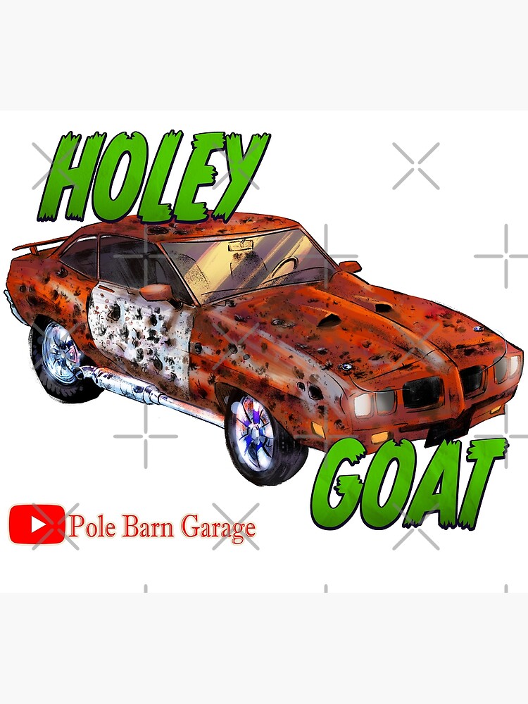 "The Holey Goat" Poster for Sale by MiriamCooperArt | Redbubble
