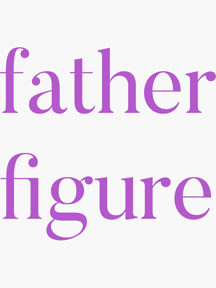 "Big father figure" Sticker by claireesmith | Redbubble