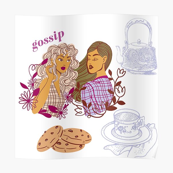 "Gossipp Girl" Poster for Sale by Sidera-Shop | Redbubble