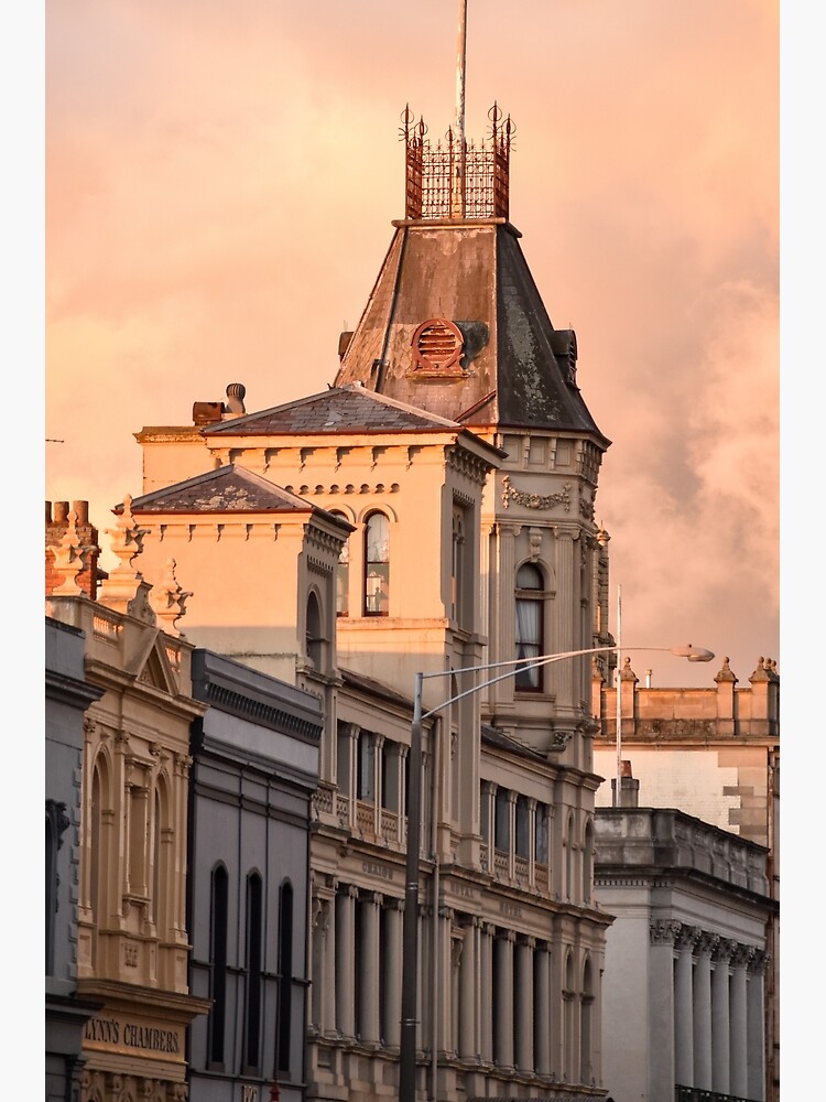"Sunset on Lydiard Street" Art Print by gabski | Redbubble