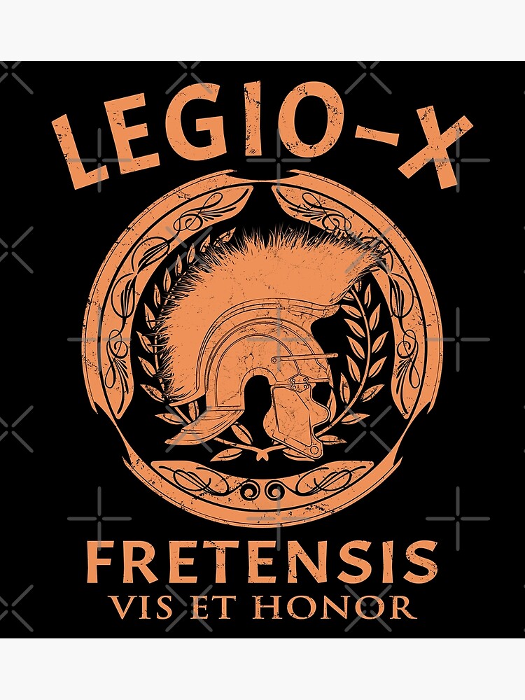 "Legio X Fretensis" Poster for Sale by NicGrayGraphic | Redbubble