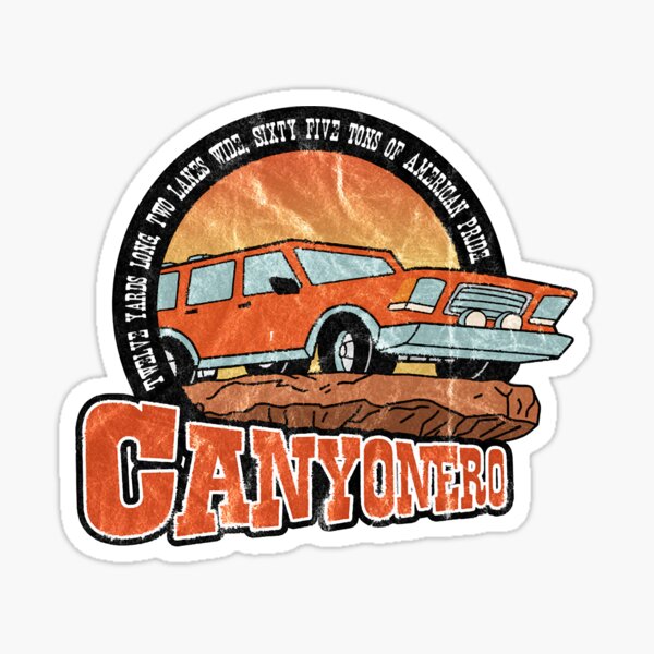 "Canyonero Logo " Sticker for Sale by batterynikka | Redbubble